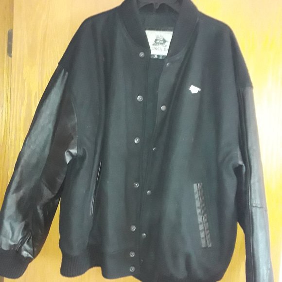 Jackets & Coats | Mens Wool Leather Jacket | Poshmark